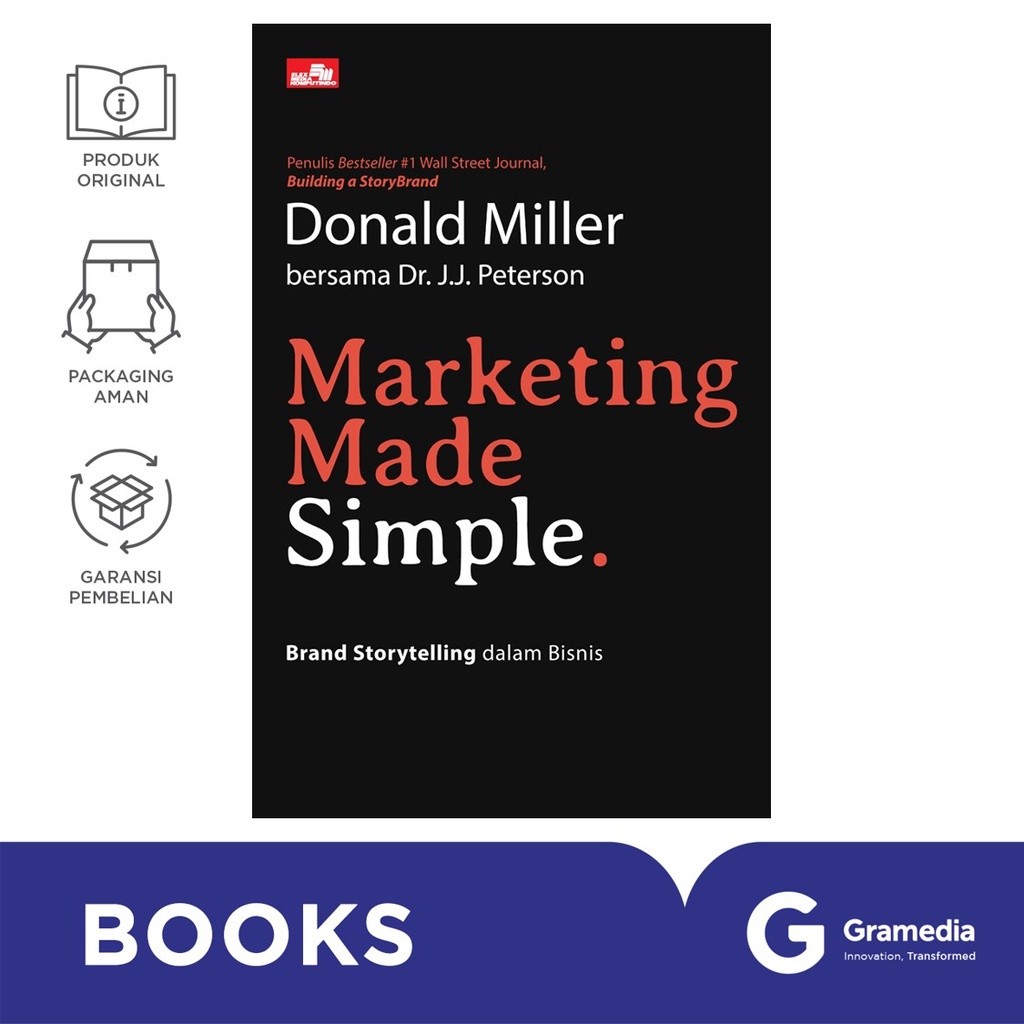 Jual MARKETING MADE SIMPLE Brand Storytelling dalam Bisnis | Shopee Indonesia