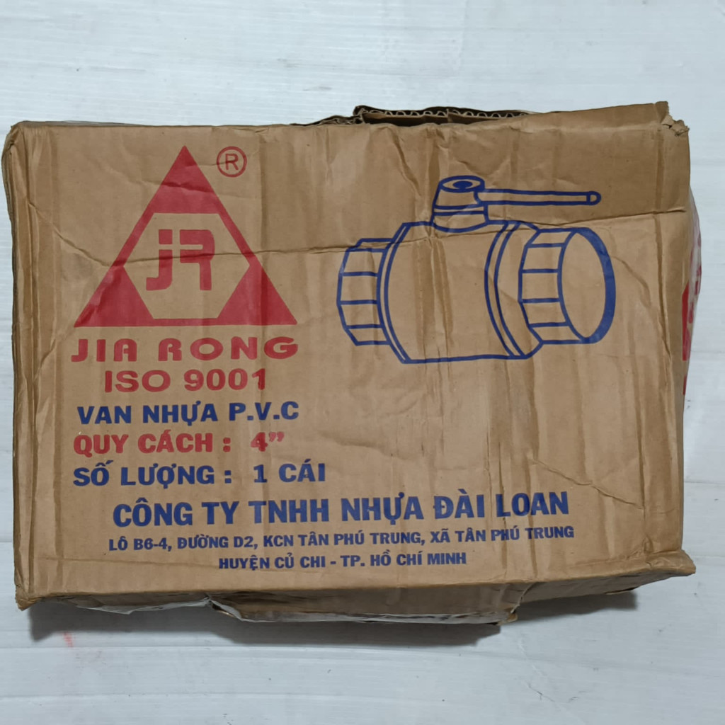 Jual JIA RONG Ball Valve PVC 2 1/2 3 4 inch Stop Kran Pipa Plastik ...