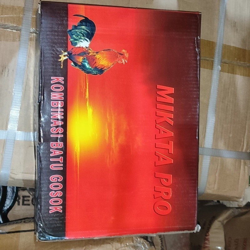 Jual [50 pcs] MIKATA Batu Asah 6 8 " inch Alat Gosok Gunting Pisau Kombinasi Sharpenin ron ...