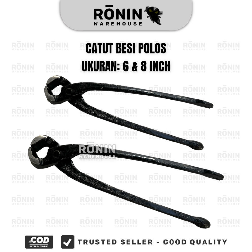 Jual Catut Besi Polos 6 8 inch Tang Kakatua Cabut Paku Tower Pincher ...