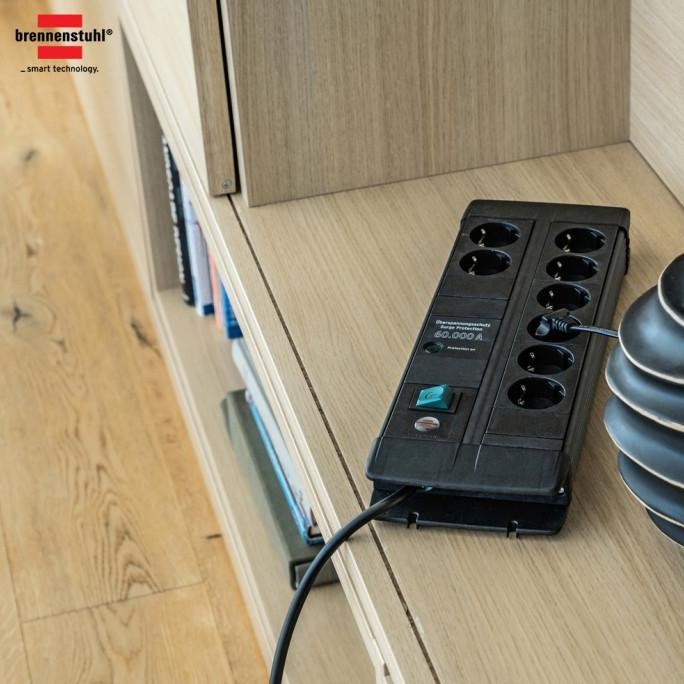 Jual Stop Kontak Kabel Extension Terminal Listrik 8 Lubang Brennenstuhl ...