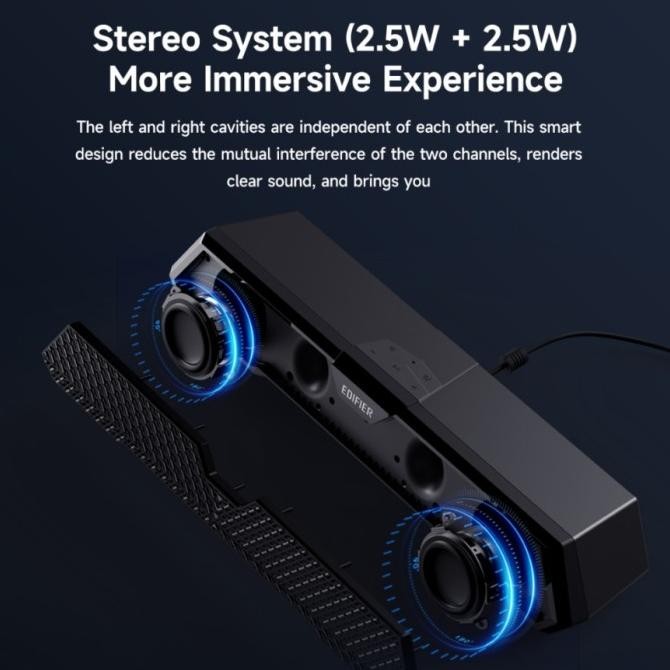 Jual Edifier MG250 MG 250 Multimedia Speaker Soundbar Mini with RGB ...
