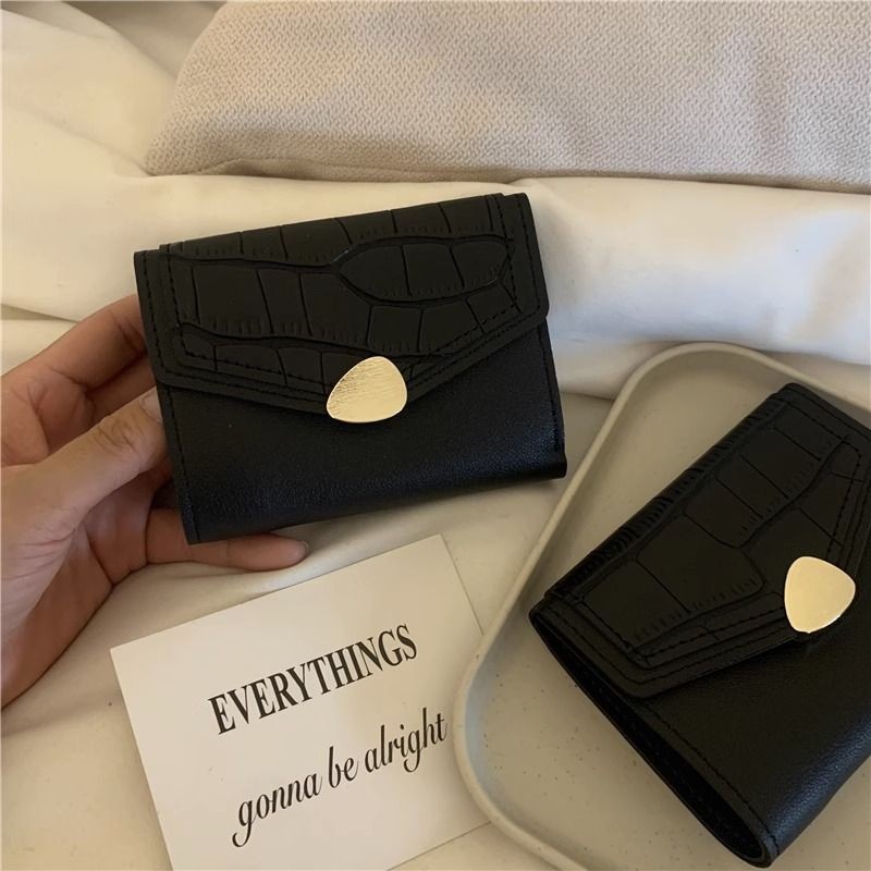 Jual Dompet Kecil Hitam Retro Wanita, Tas Persegi Kecil Kotak-kotak ...