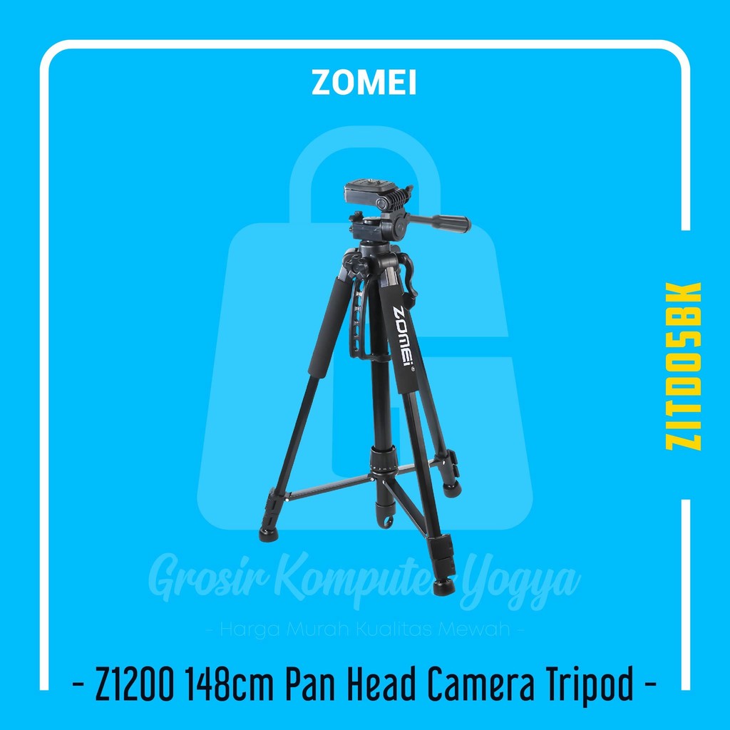 Jual ZOMEI Z1200 148cm Pan Head 360 Panoramic Proffesional Camera ...