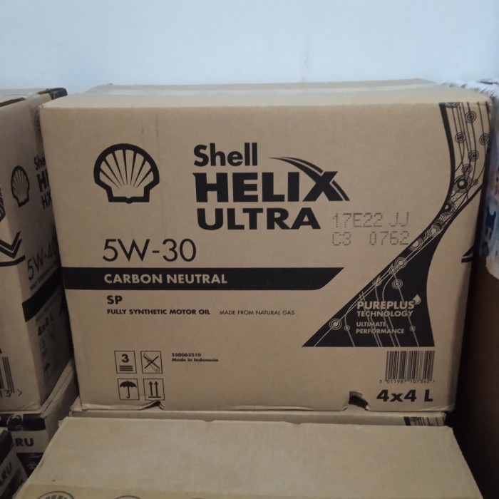 Jual Oli Shell Helix Ultra 5W-30 | 4L (1 DUS - Isi 4 pcs) | Shopee ...