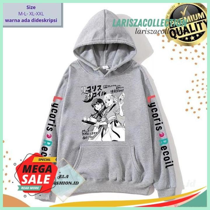 Jual CHISATO NISHIKIGI ANIME LYCORIS RE MANGA JEPANG HOODIE JACKET ...