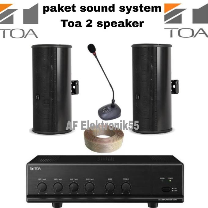 Jual Paket Sound System Toa Indoor Speaker Colum | Shopee Indonesia