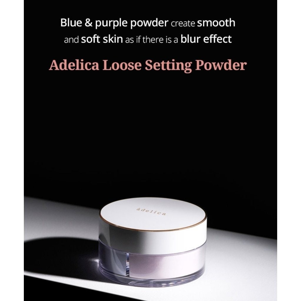 Jual Atomy Adelica Loose Setting Powder Bedak Tabur 2 Warna Pink Purple ...