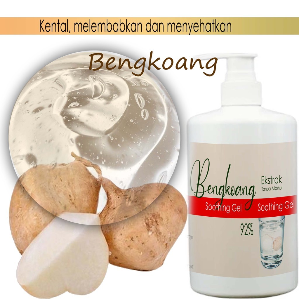 Jual Bengkoang gel 92% pelembab dan Pengental mulai dari 250g sampai 1 ...