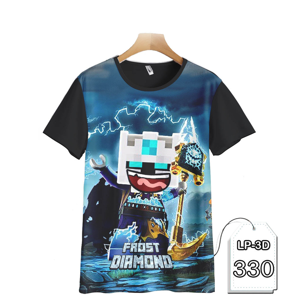 Jual Kaos Frost Diamond 3D Kaos Game Serial Anak Fashion Kaos Keren dan ...