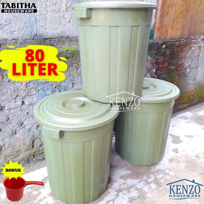 Jual Ember 80 Liter Plastik Gentong bak air mandi air Plastik Cuci Murah | Shopee Indonesia