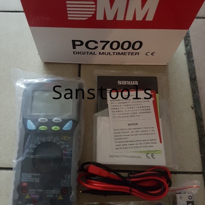 Jual Jual Avometer / Digital Multimeter Sanwa Pc7000 Original Japan ...