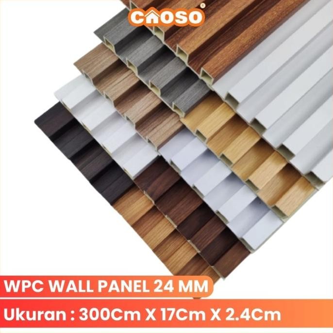Jual Wpc Wall Panel 24mm 300cm Dekor Dinding Wood Panel 3m Pvc Terbaru ...