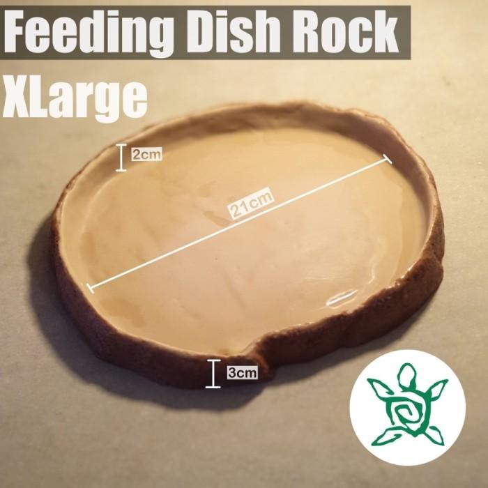 Jual Feeding Dish Rock Xl / Fdr04 / Tempat Makan Minum Kura | Shopee ...
