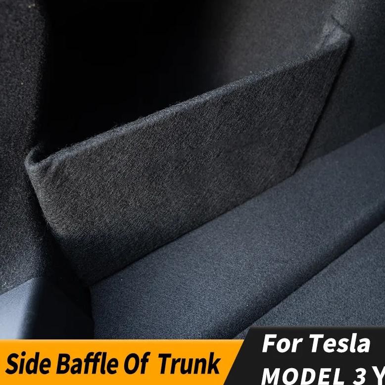 Jual trunk baffle for tesla model 3 y tail box separate storage ...
