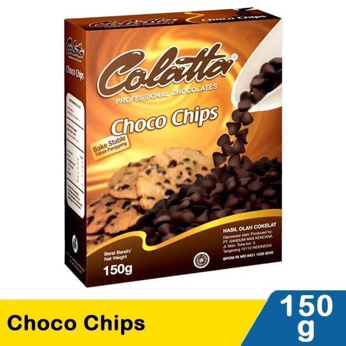Jual CHOCO CHIPS COLATTA 150G | Shopee Indonesia