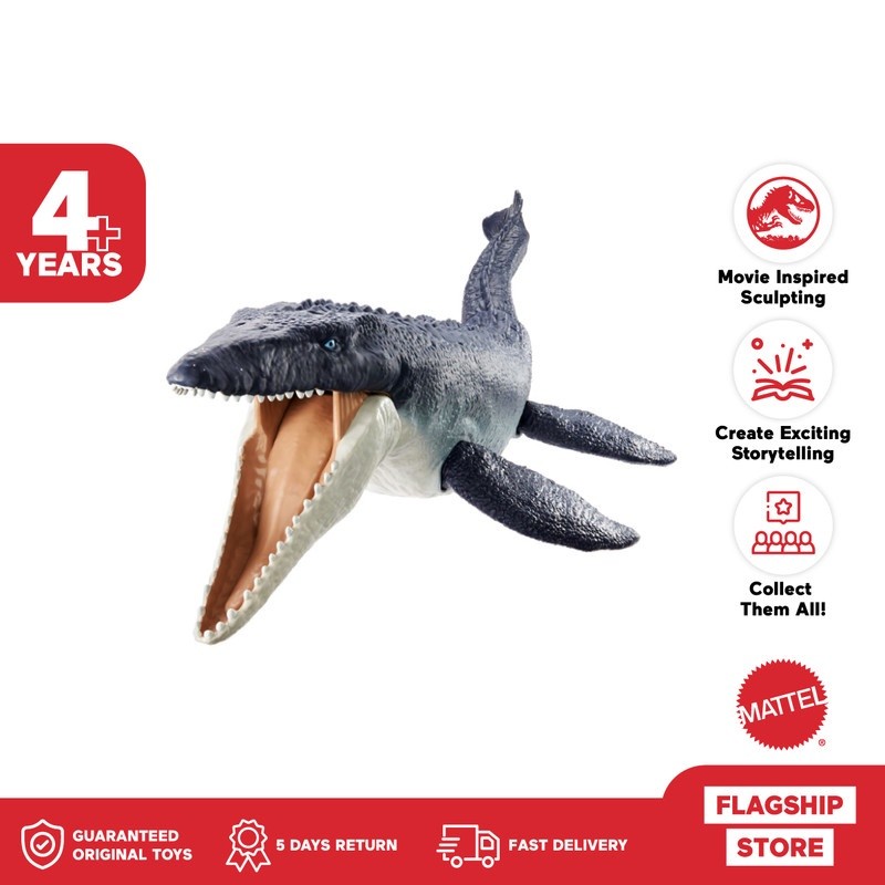 Jual Jurassic World Dominion Mosasaurus Dinosaur - Mainan Action Figure ...