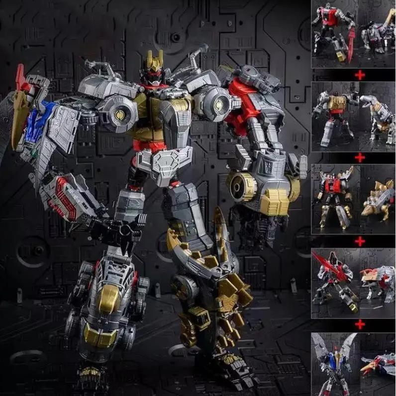 Jual taiba volcanicus transformation bmb dinobot 5in1 dinosaur grimlock ...