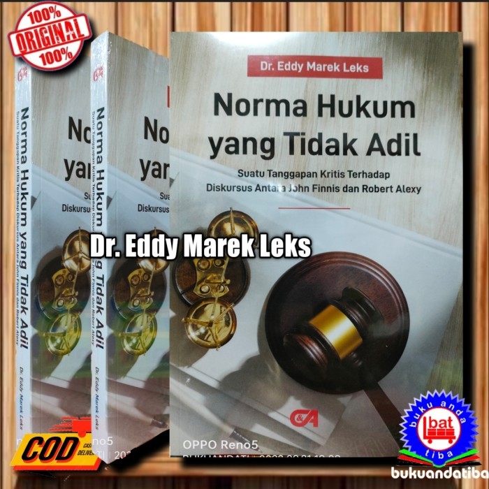 Jual Norma Hukum Yang Tidak Adil - Dr. Eddy Marek Leks | Shopee Indonesia