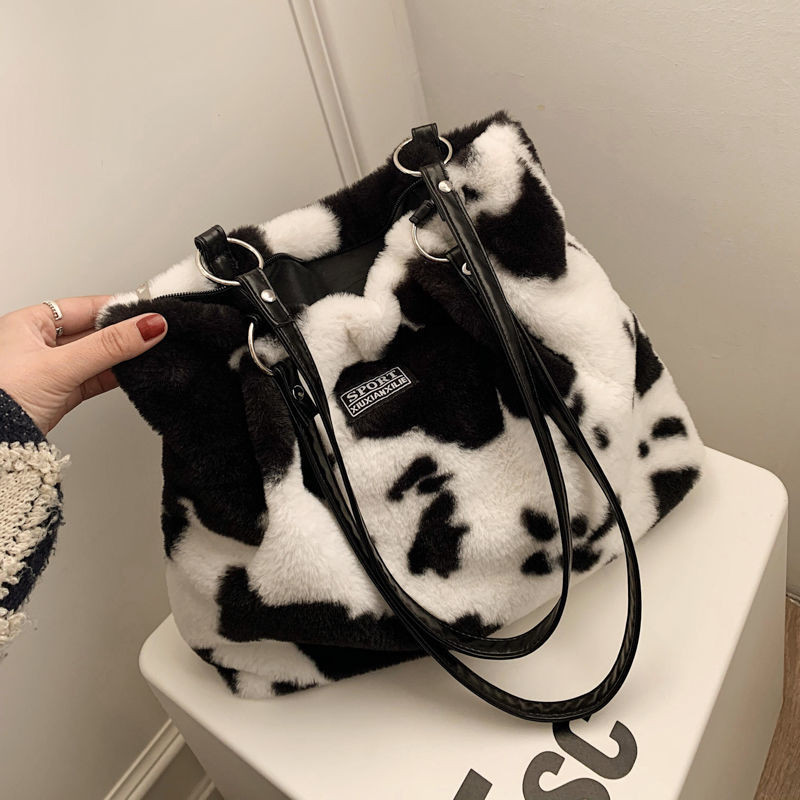 Jual Tas Tote Bahu Kapasitas Besar Mewah Gaya Barat Warna Kontras ...