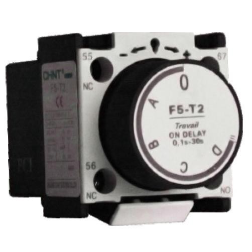 Jual Promo Chint F5-T2 Auxiliary Contact On Delay Timer for Contactor ...