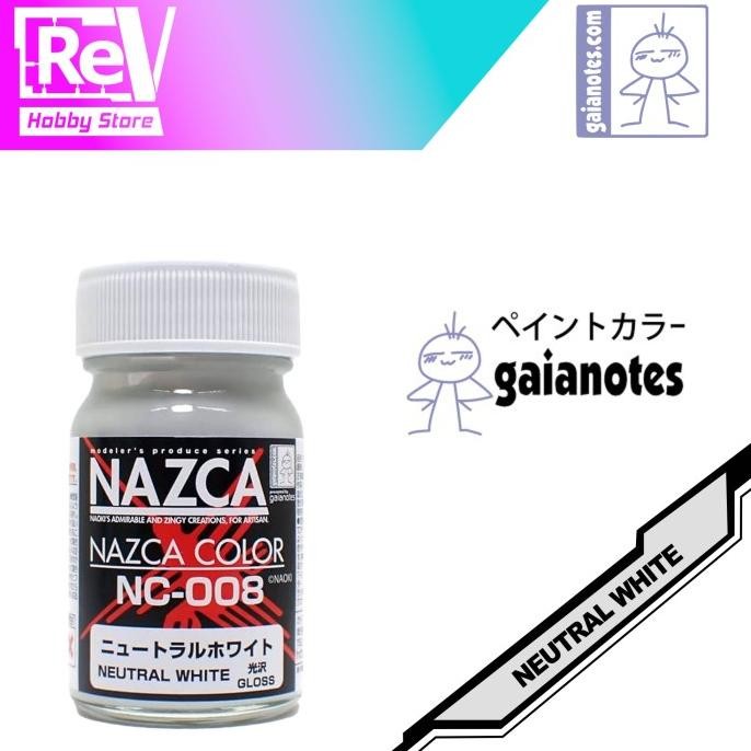Jual GAIA NOTES NAZCA PAINT NEUTRAL WHITE NC008 | Shopee Indonesia