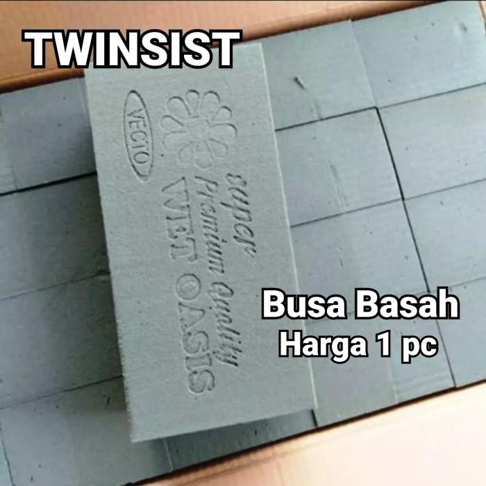 Jual Busa Basah 1 Dus/Wet Foam/Floral Foam/Oasis Basah/Bunga Hidup ...