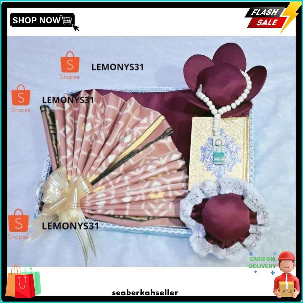 Jual Paket Hantaran Nikah Seperangkat Alat Sholat Seserahan Mukena ...