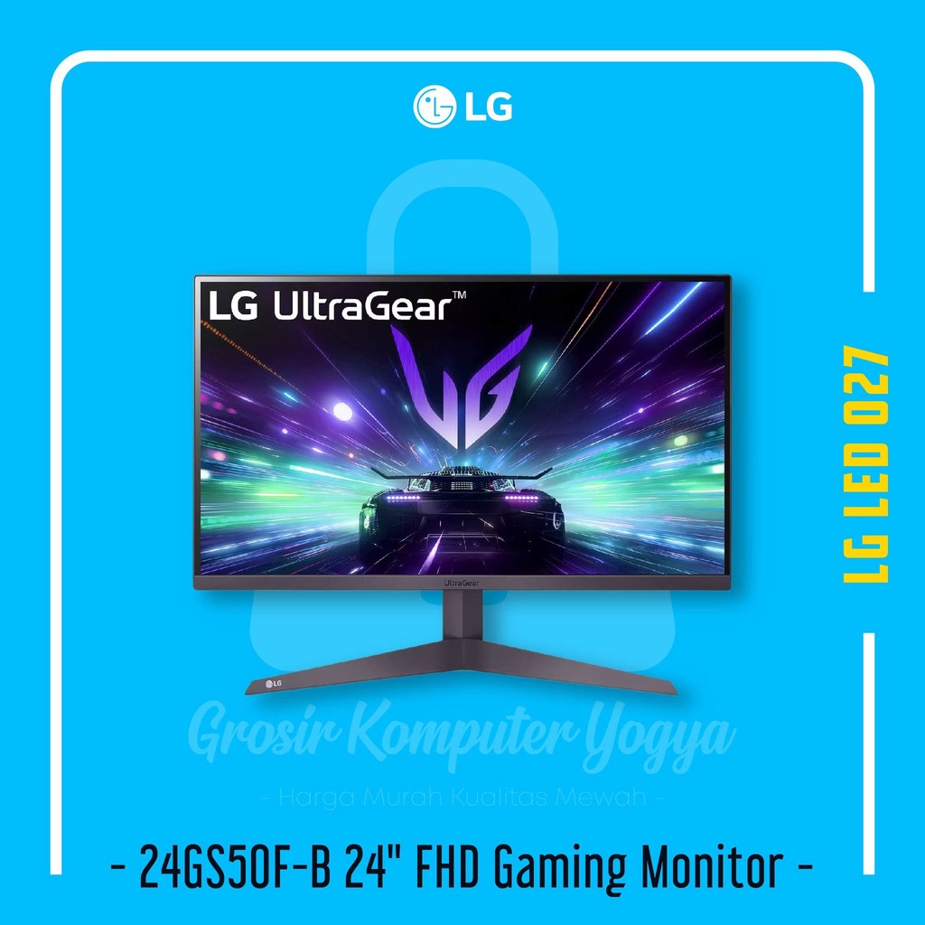 Jual LG 24GS50F-B 24" FHD 180Hz 1ms MBR HDR 10 UltraGear Gaming Monitor | Shopee Indonesia