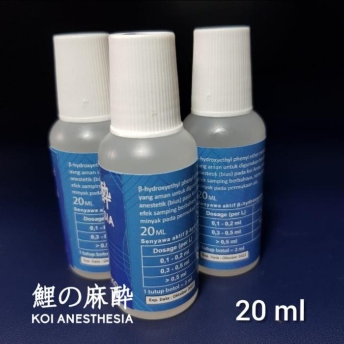 Jual Bius Ikan Koi Anesthesia Original Konishi Keko 20Ml | Shopee Indonesia