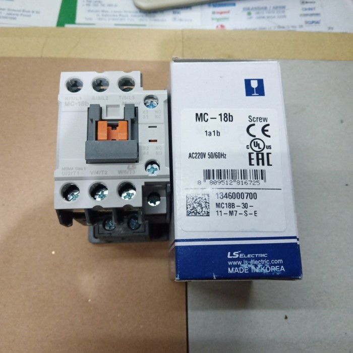 Jual Contactor Kontaktor Ls Mc-18B Mc18B Mc 18B 220V Ready | Shopee ...