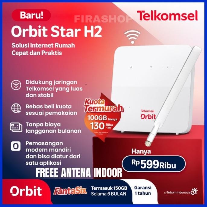 Jual Modem WiFi Huawei B312 Telkomsel Orbit Star 2 Resmi Free 50GB | Shopee Indonesia
