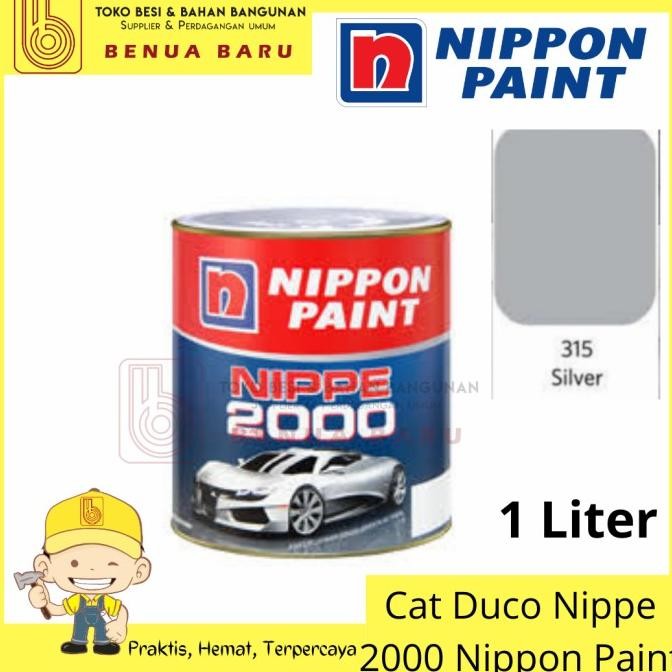 Jual Baru Cat Duco Nippe 2000 315 Silver 1 Kg Nippon Paint / Nippe ...