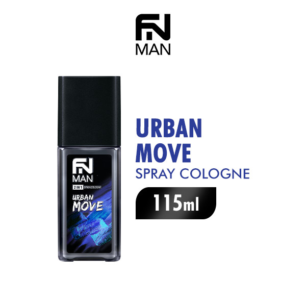 Jual FN Man 2 In 1 Body Spray Urban Move 115 Ml | Shopee Indonesia