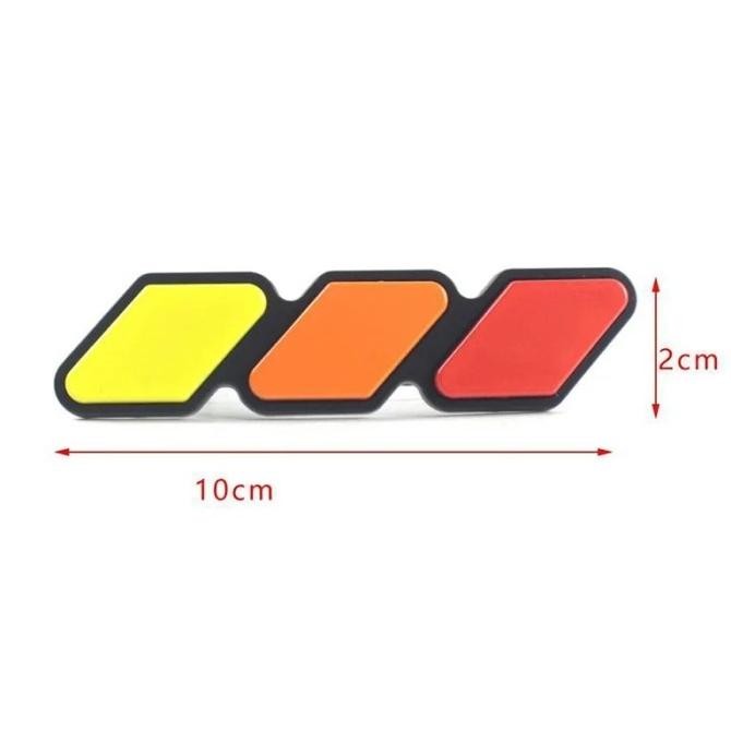 Jual Original Car Front Grille Emblem For Toyota Tricolor Tacoma ...
