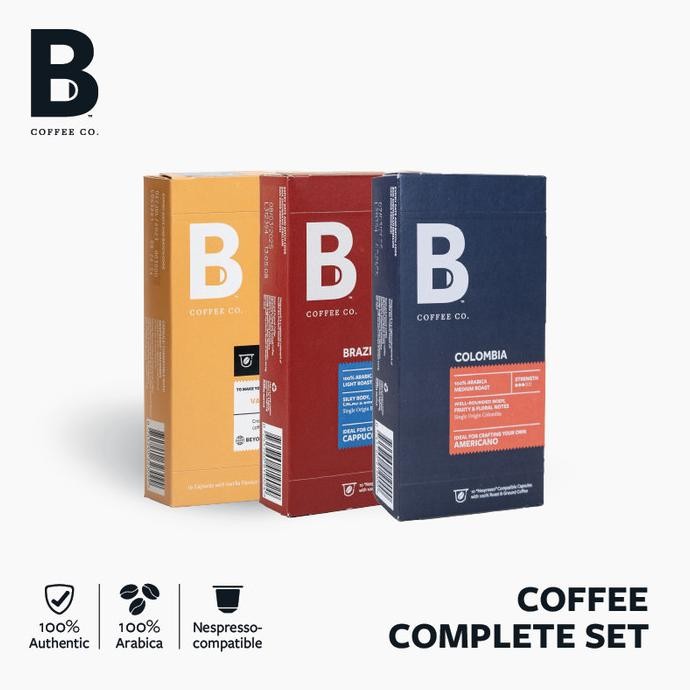 Jual B Coffee Co. Capsule Bundle - Kopi Kapsul Nespresso Compatible ...