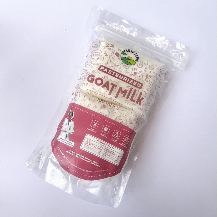 Jual Pasteurized Goat Milk - Regular Pack 100 ml x 5 BERGARANSI ...