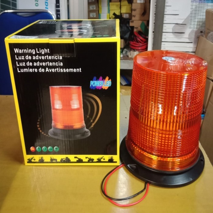 Jual LAMPU ROTARY / WARNING LIGHT / FLASH LIGHT DC 12V/24V | Shopee ...
