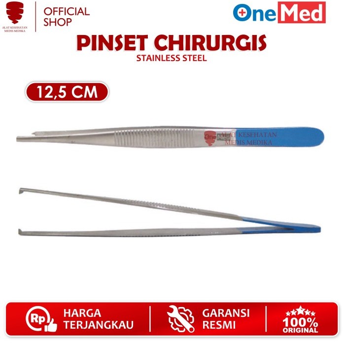 Jual Pinset Chirurgis Biru Hand Tools Onemed 12,5cm 12,5 cm Peralatan ...