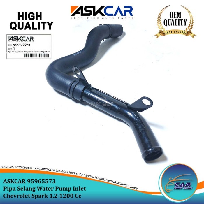 Jual Pipa Selang Water Pump Waterpump Inlet Chevrolet Spark 1.2 1200 Cc ...