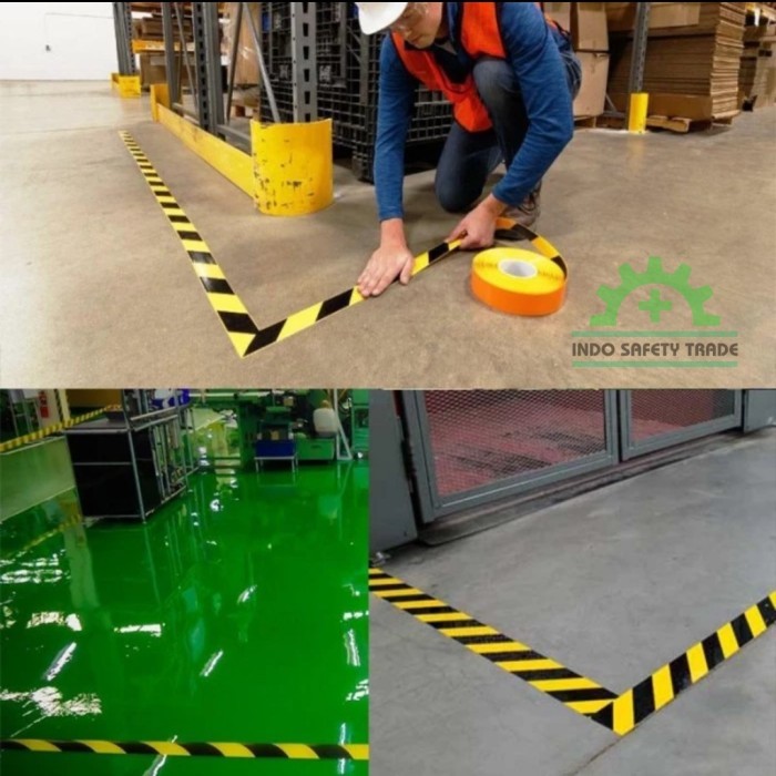 Jual Stiker Scotlight Reflektif Sticker Serbaguna Barikade - Hitam ...