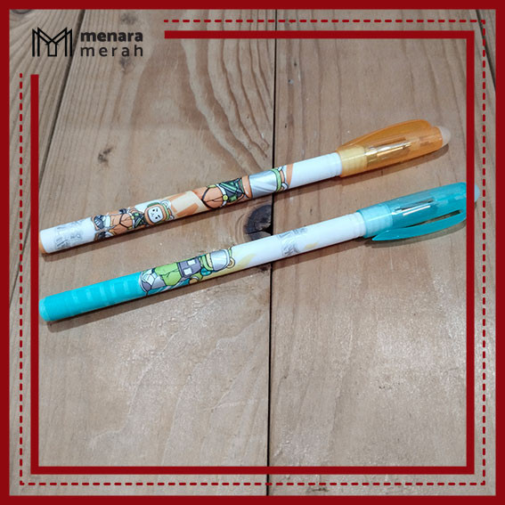 Jual Erasable gel pen/ Pulpen yang bisa dihapus/ Gel pen hitam 0.5 mm ...