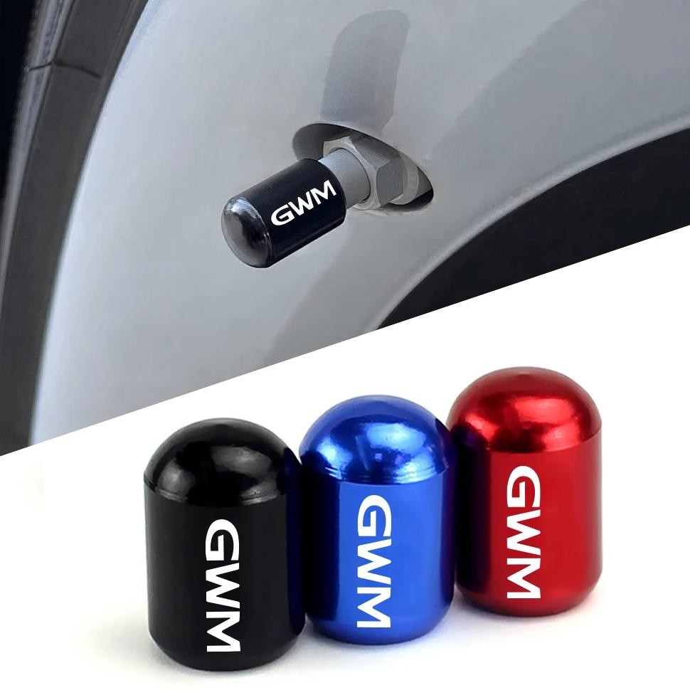 Jual 4PCS CAR WHEEL TIRE VALVE CAP AUTO ACCESSORIES FOR GWM GREAT WALL POER TANK 300 500 5610 ...