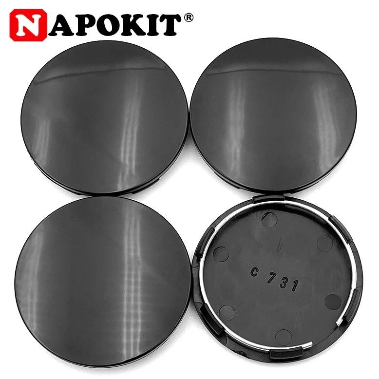 Jual 4PCS BLANK BLACK 65MM CAR WHEEL CENTER CAP FOR RAYS VOLK RACING ...