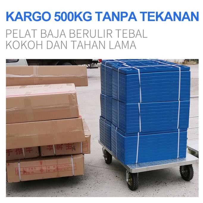 Jual Troli Baja Lipat Barang Hand Truck Flatbed Dolly Trolley Besi ...