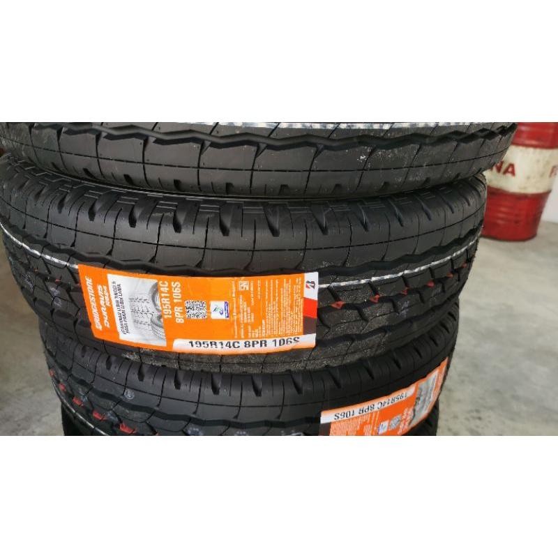 Jual Bridgestone 195 R14 R14C Duravis (Traga, L300) | Shopee Indonesia