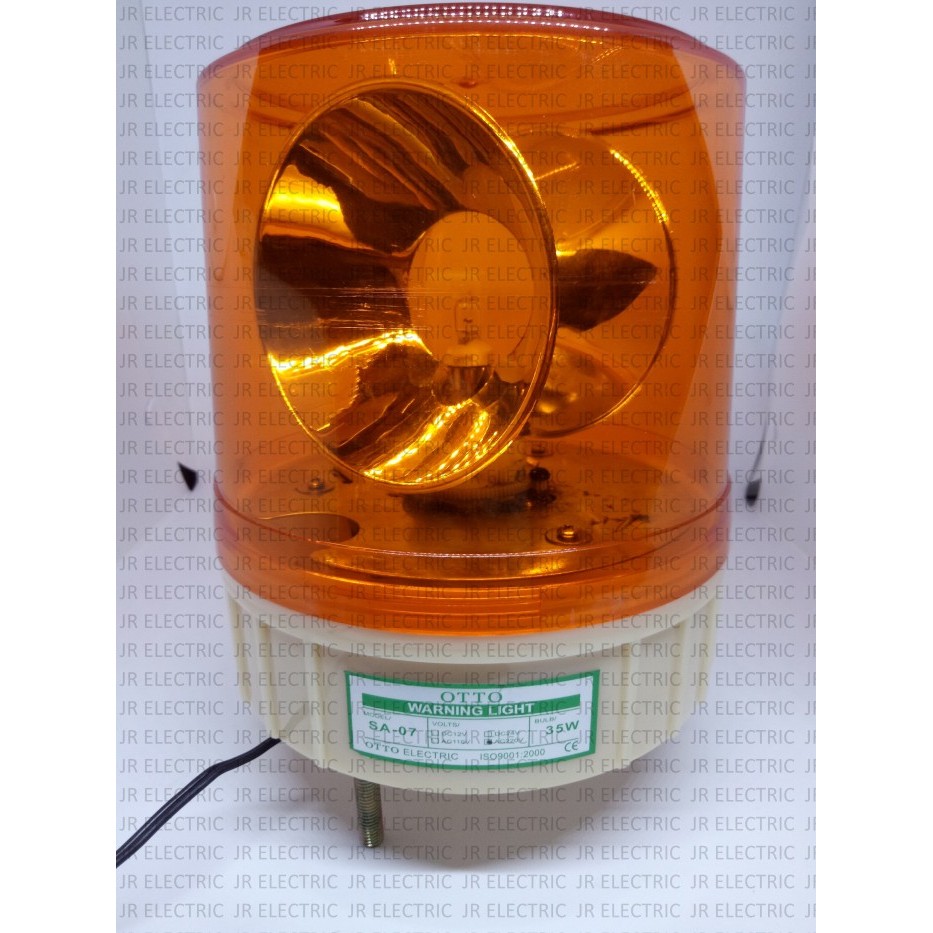 Jual OTTO Lampu Rotary Warning Light SA-07 220VAC/ 110VAC/ 12VDC/ 24VDC ...