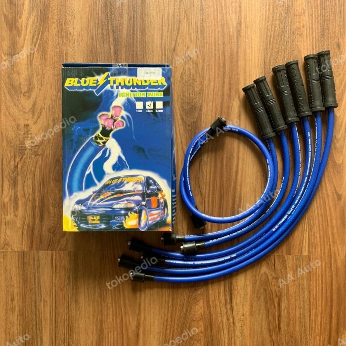 Jual Kabel Busi Hardtop Cj7 Racing Blue Thunder 4 Core Original ...