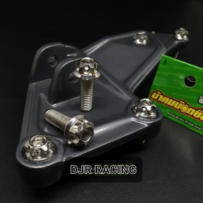 Jual Terlaris Baut Probolt Stainless Footstep Step Depan Ninja R Rr Ss | Shopee Indonesia