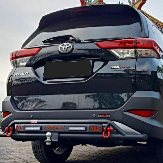 Jual Towing Bar All New Rush Terios Bumper RHINO ARMOR Tanduk Belakang ...